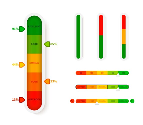 Vertical Progress Bar Vector Images (over 940)
