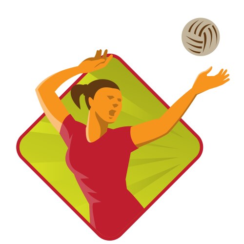 Volleyball Spike Vector Images (over 540)