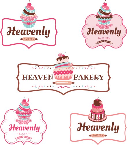 Cake Bakery Logos Cakes Logo Designs, Themes, Templates And