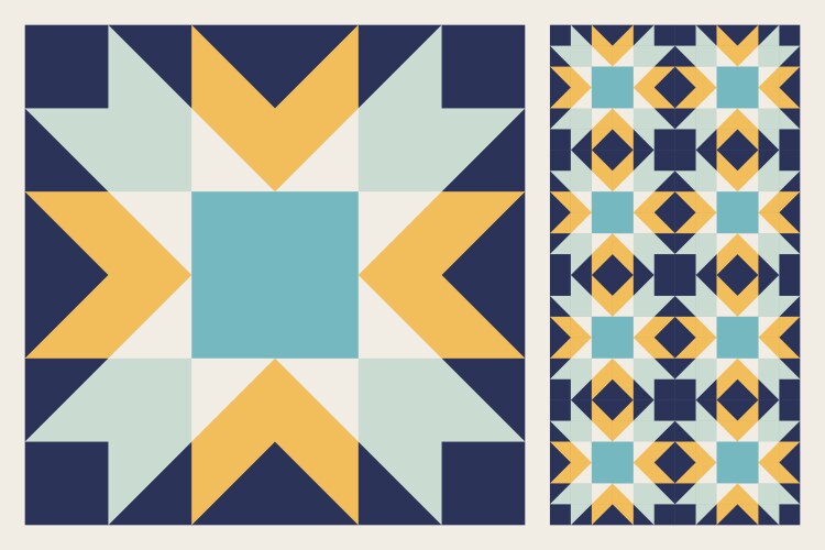Quilt Star Vector Images (over 400)