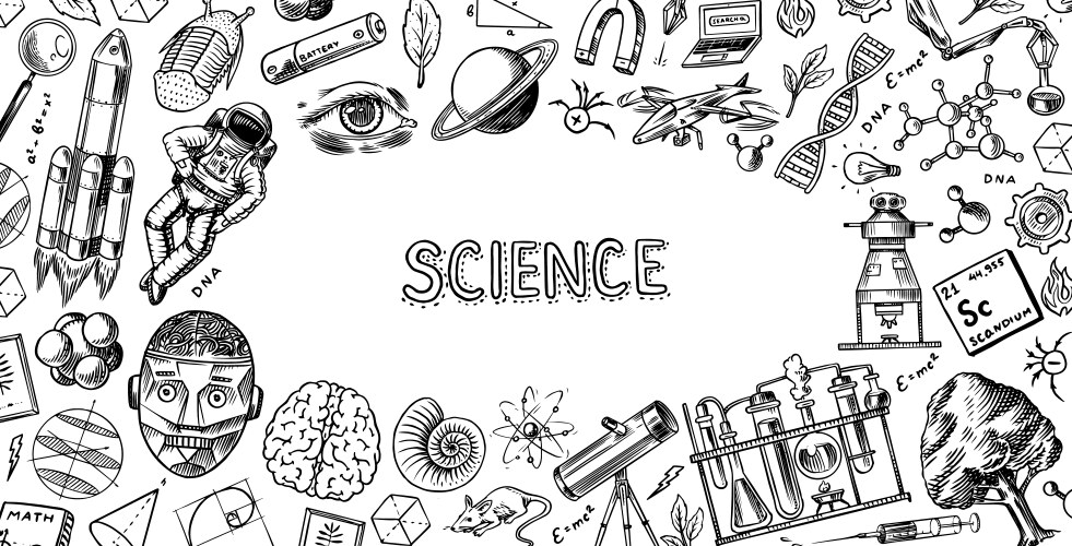 Science Drawing Poster