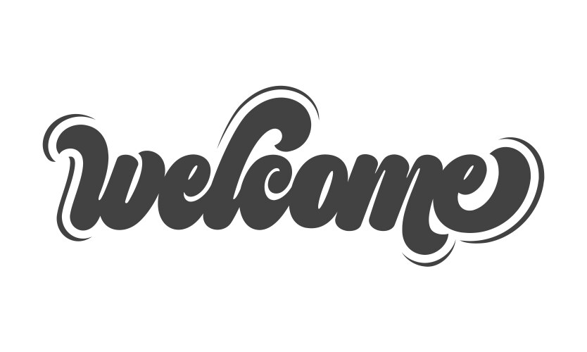 Welcome Word Art Vector Images (over 5,900)