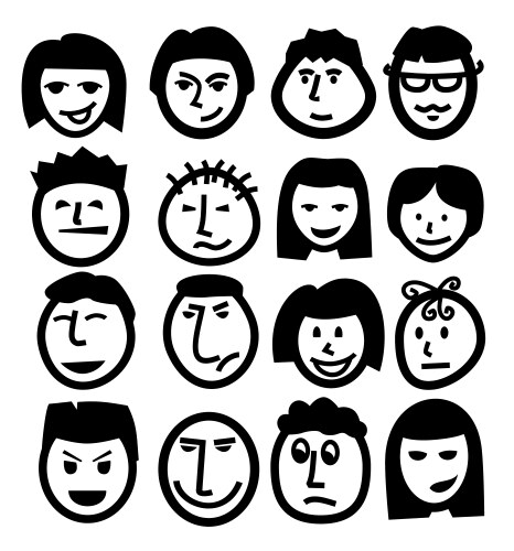 Face Vector Images (over 1.5 million)