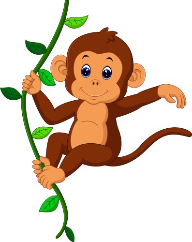 Monkey Royalty Free Vector Image - VectorStock