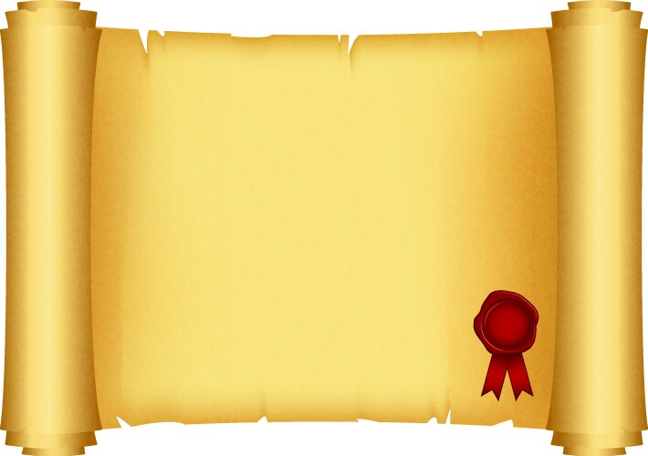 Scroll with Stamp Vector Images (over 9,100)