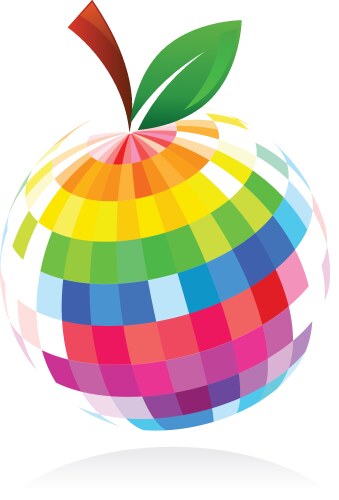 Abstract green background Royalty Free Vector Image