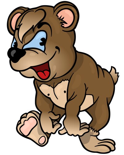 Neon Drip Teddy Bear – Royalty-Free Vector | VectorStock