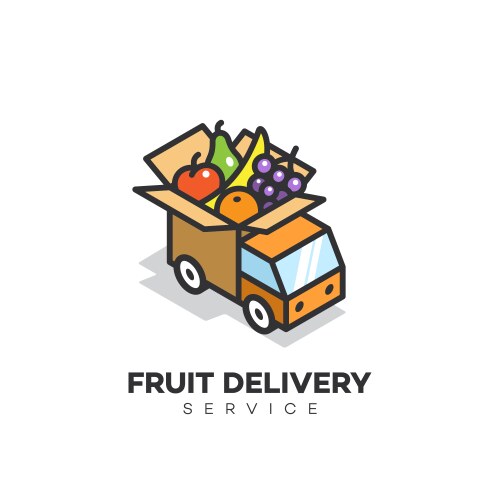 Fruit Delivery Vector Images (over 7,900)