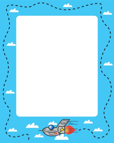 Airplane Border Vector Images (over 2,600)