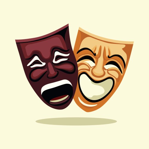 Drama Mask Vector Images (over 13,000)