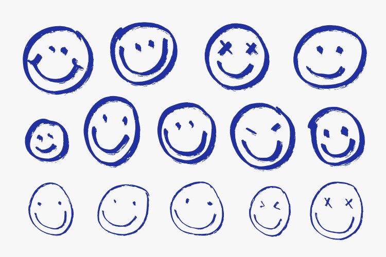 Yellow Face Smile Emoji People Vector Images (over 10,000)