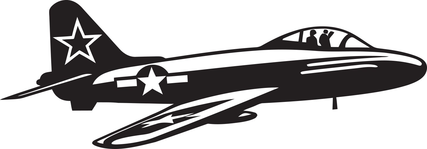 Thunderhawk tribute air force thunderbolt symbol Vector Image