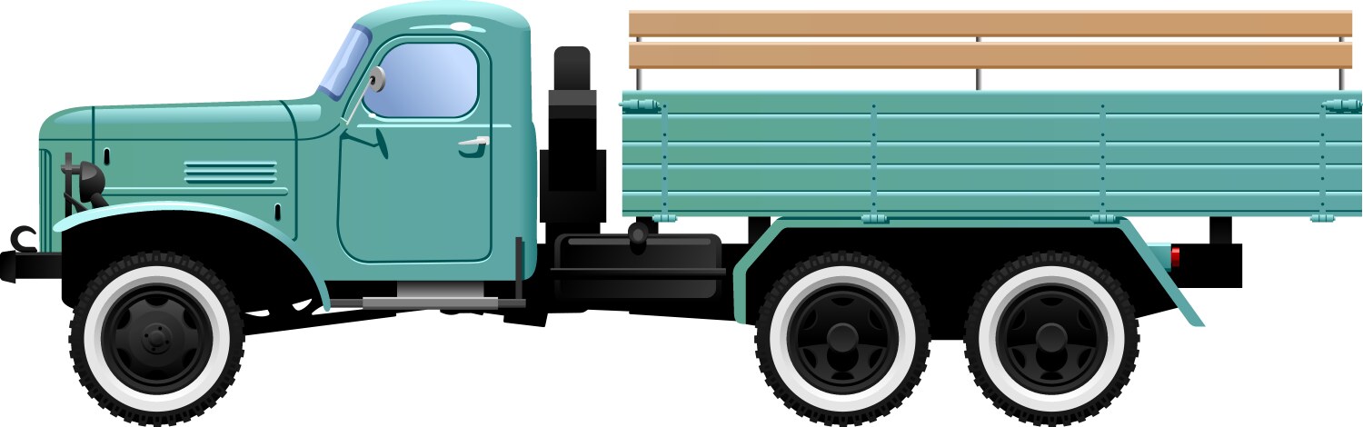 Lorry Cartoon Vector Images (over 6,300)