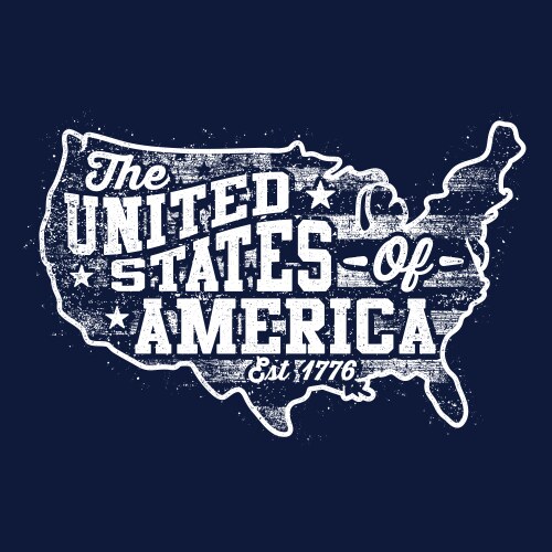 Awesome usa Royalty Free Vector Image - VectorStock