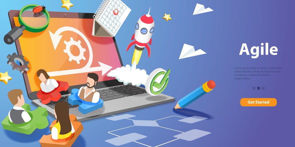 Agile Sprint Vector Images (over 2,100)