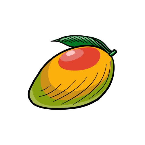 Mango Black and White Vector Images (over 4,800)
