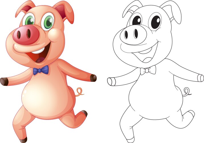 Pig Outline Vector Images (over 13,000)
