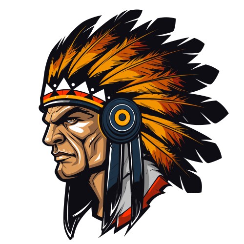 Indian Warrior Logos Warriors Esport Mascot Logo Design By Visink