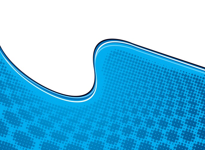 Halftone wave Royalty Free Vector Image - VectorStock