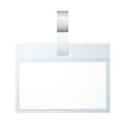 Set stickers for design empty template name tags Vector Image