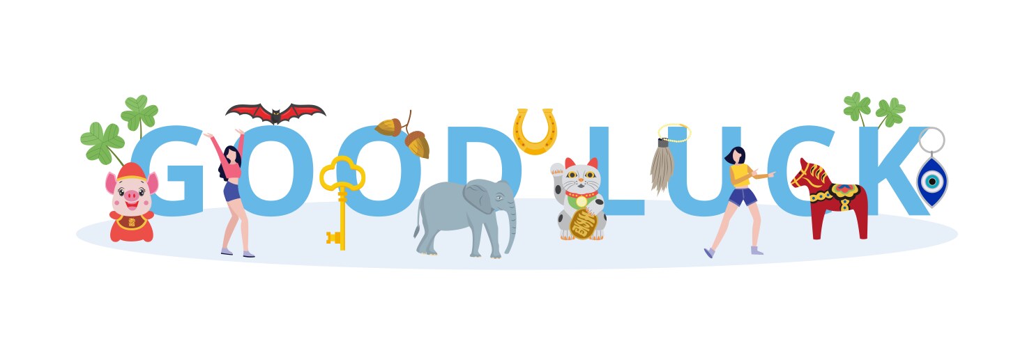 Good Luck Wishes Vector Images (over 1,800)