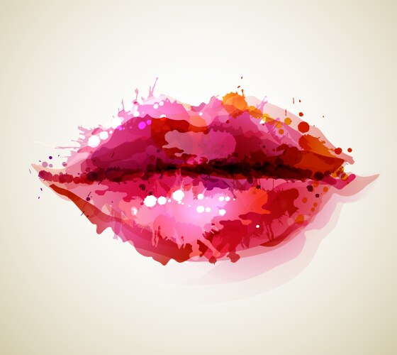 Lips Vector Images & Graphics for Commercial Use | VectorStock