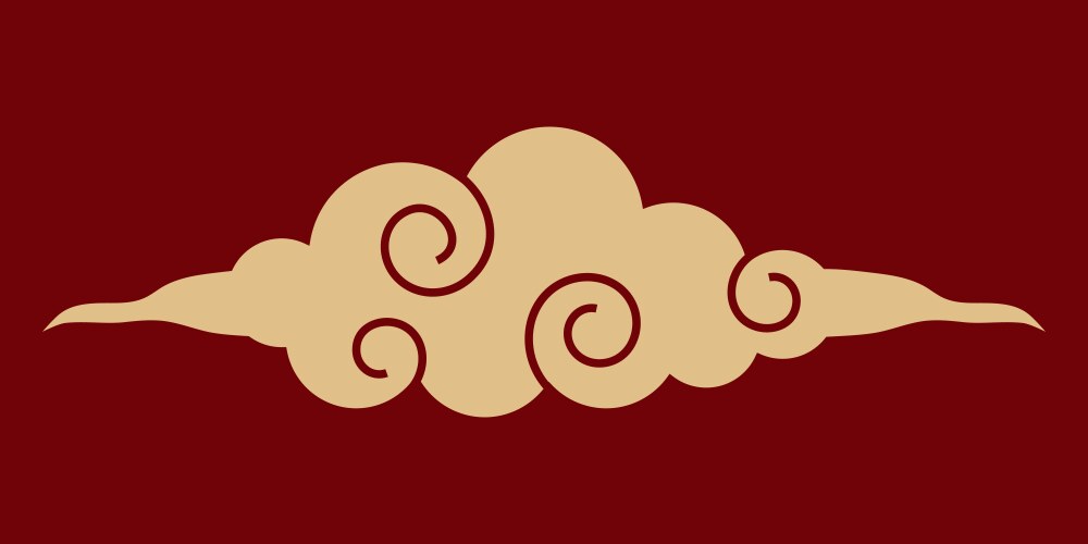 Japanese Cloud Outline Pattern Vector Images (over 550)