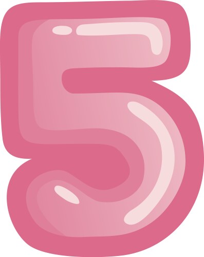 Cute Number 5 Vector Images (over 2,200)