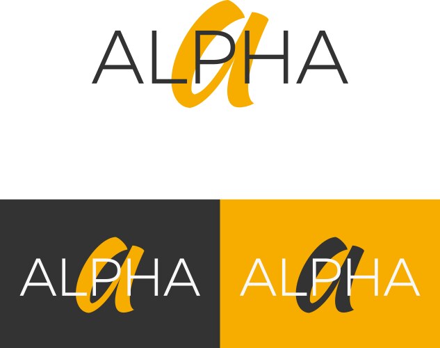 Logo Alpha Vector Images (over 1,600)