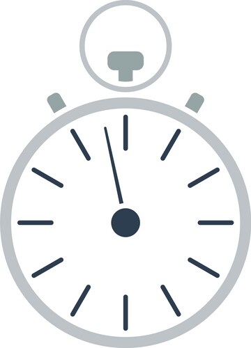 Stopwatch app icon Royalty Free Vector Image - VectorStock