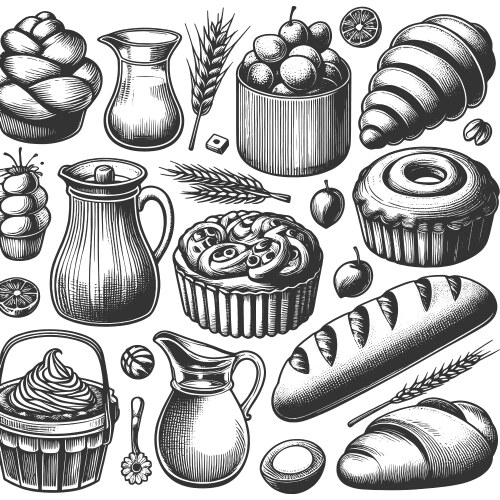 Free Bakery Vector Images (over 5,200)