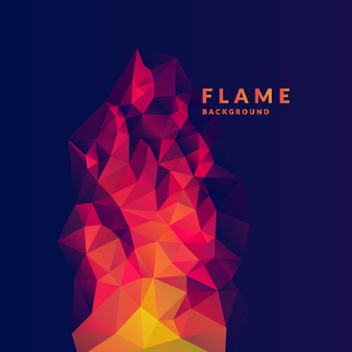 Polygon Flame Vector Images (over 2,100)