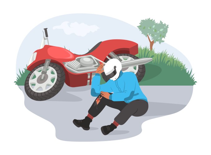 Motorcycle Rider Cartoon Vector Images (over 3,600)