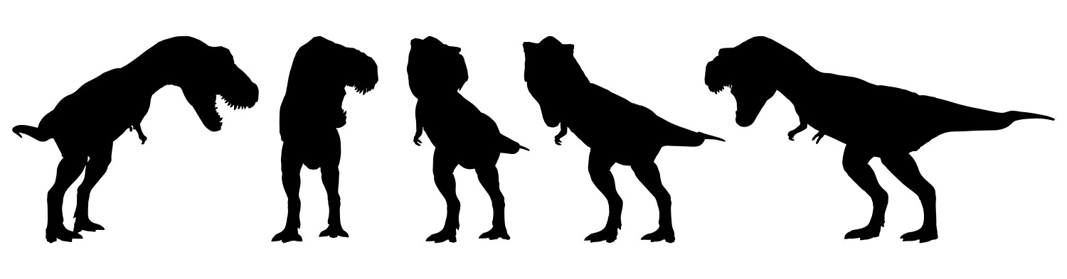 T Rex Outline Vector Images (over 1,200)