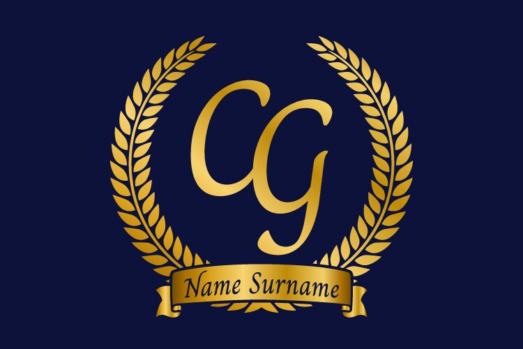 Cg Monogram Logo Vector Images (over 2,300)