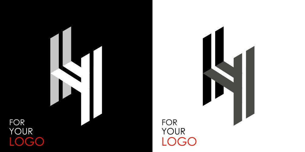 Black and White Letter H Vector Images (over 47,000)