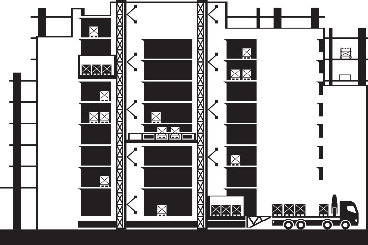 Roof housetop construction materials Royalty Free Vector