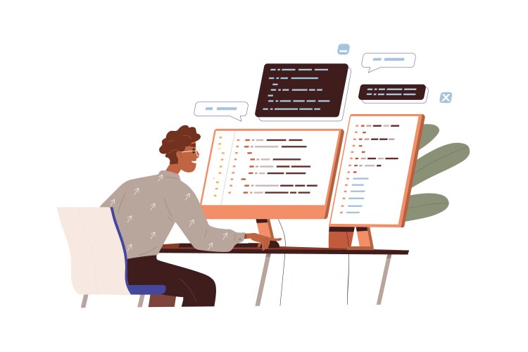 Software Developer Cartoon Vector Images (over 7,600)