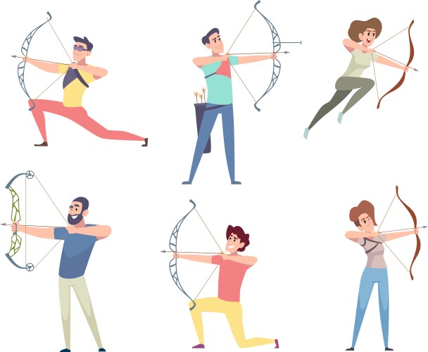 Archer Cartoon Vector Images (over 4,500)