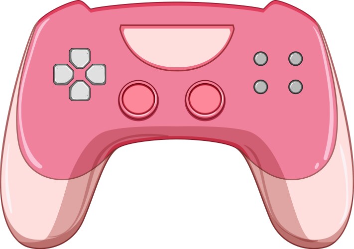 Render gamepad cartoon Royalty Free Vector Image