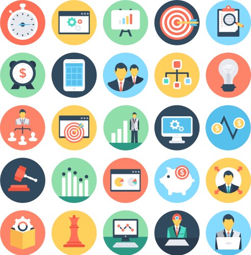 Project management mind map scheme diagram Vector Image