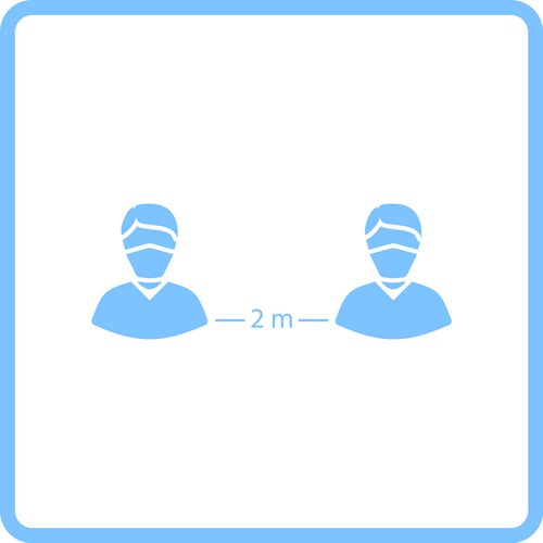 Travel distance Royalty Free Vector Image - VectorStock