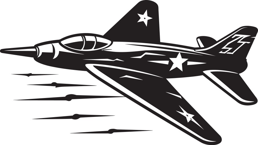 Storm squadron air force thunderbolt icon Vector Image