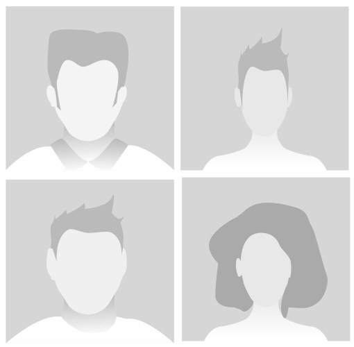 User Profile Placeholder Vector Images (over 1,700)