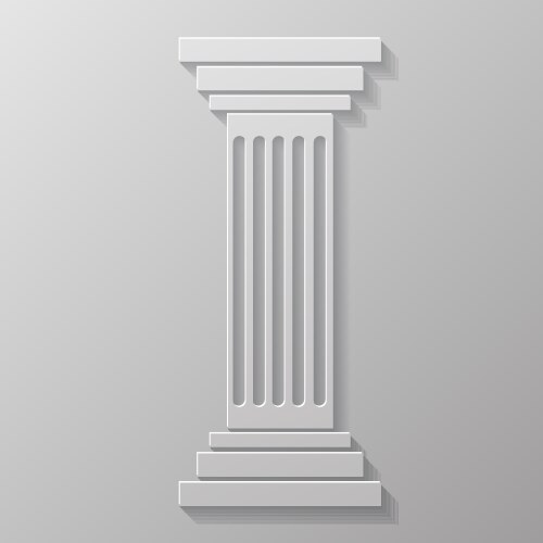 Column Royalty Free Vector Image - VectorStock