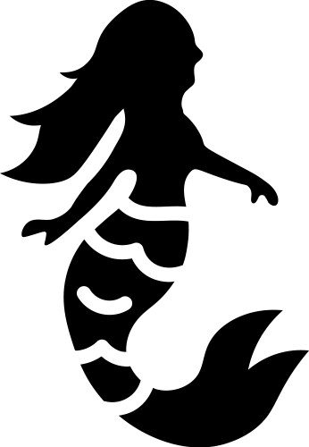 Ocean nymph Royalty Free Vector Image - VectorStock