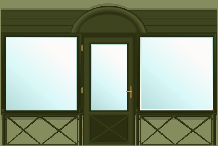 Set of textures wooden vintage windows Royalty Free Vector