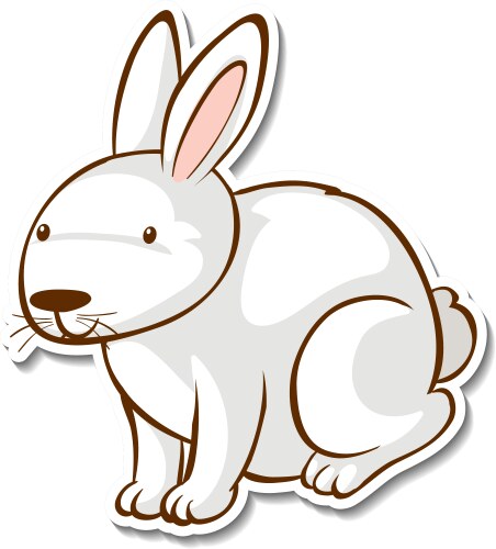 Rabbit symbols 2 Royalty Free Vector Image - VectorStock