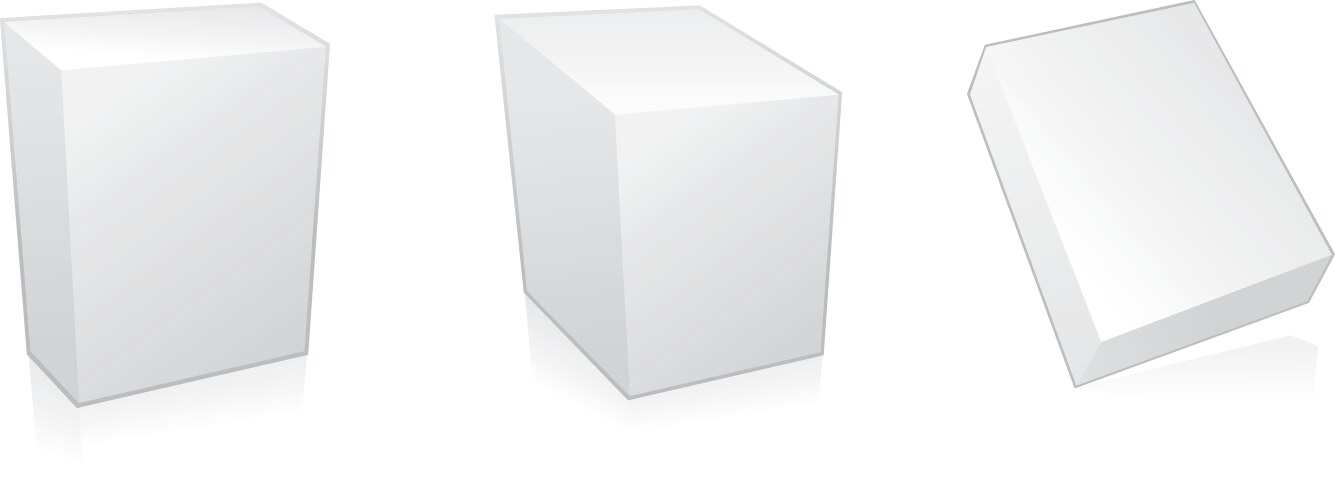 Balance with blank boxes Royalty Free Vector Image