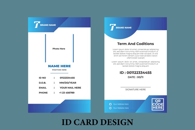 Id Card Vector Images (over 65,000)
